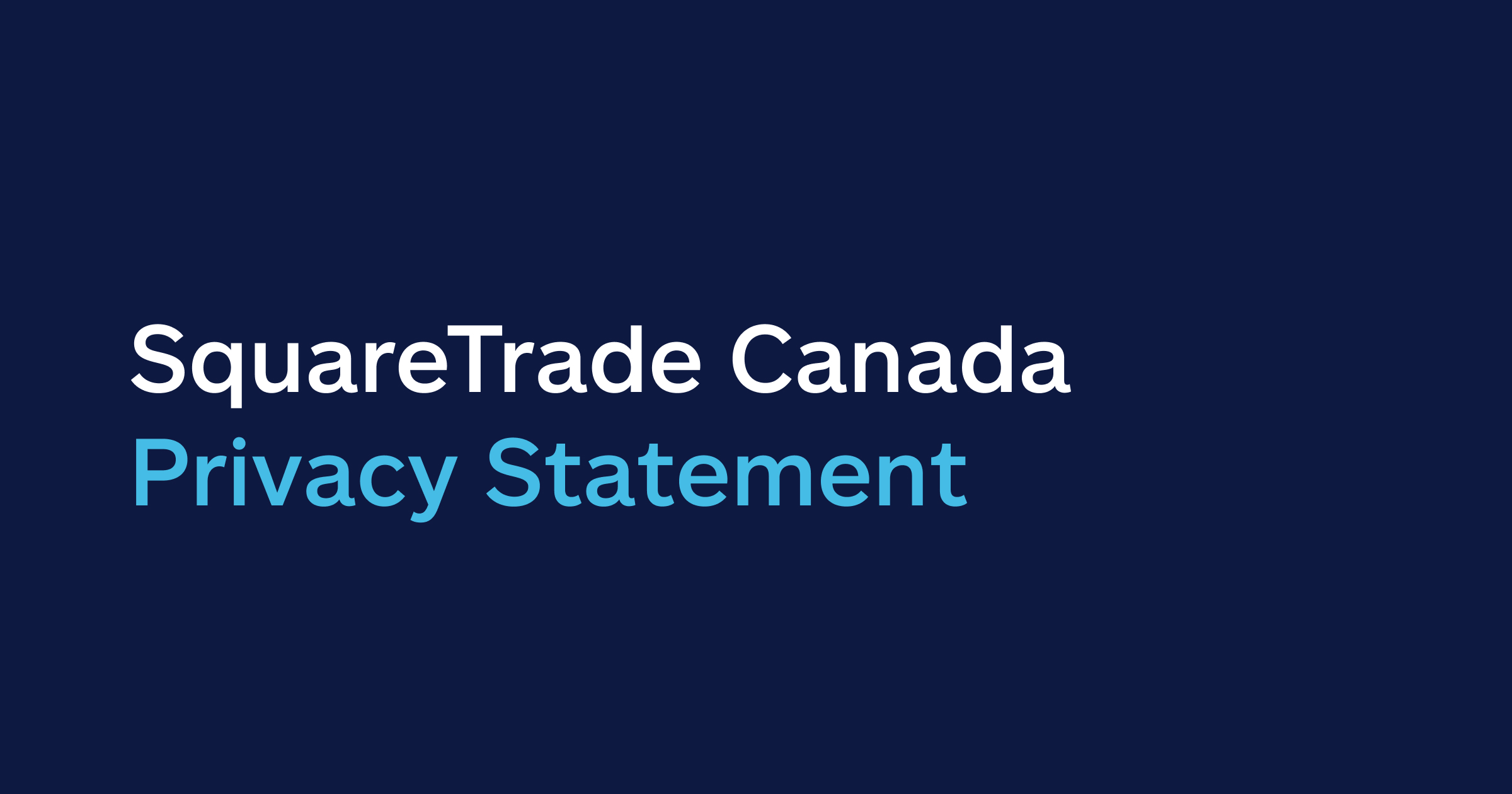 Privacy Policy en-ca | Allstate Protection Plans